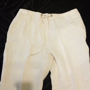 JM Collection | Pants & Jumpsuits | Jm Collection Linen Pants 4 P ...